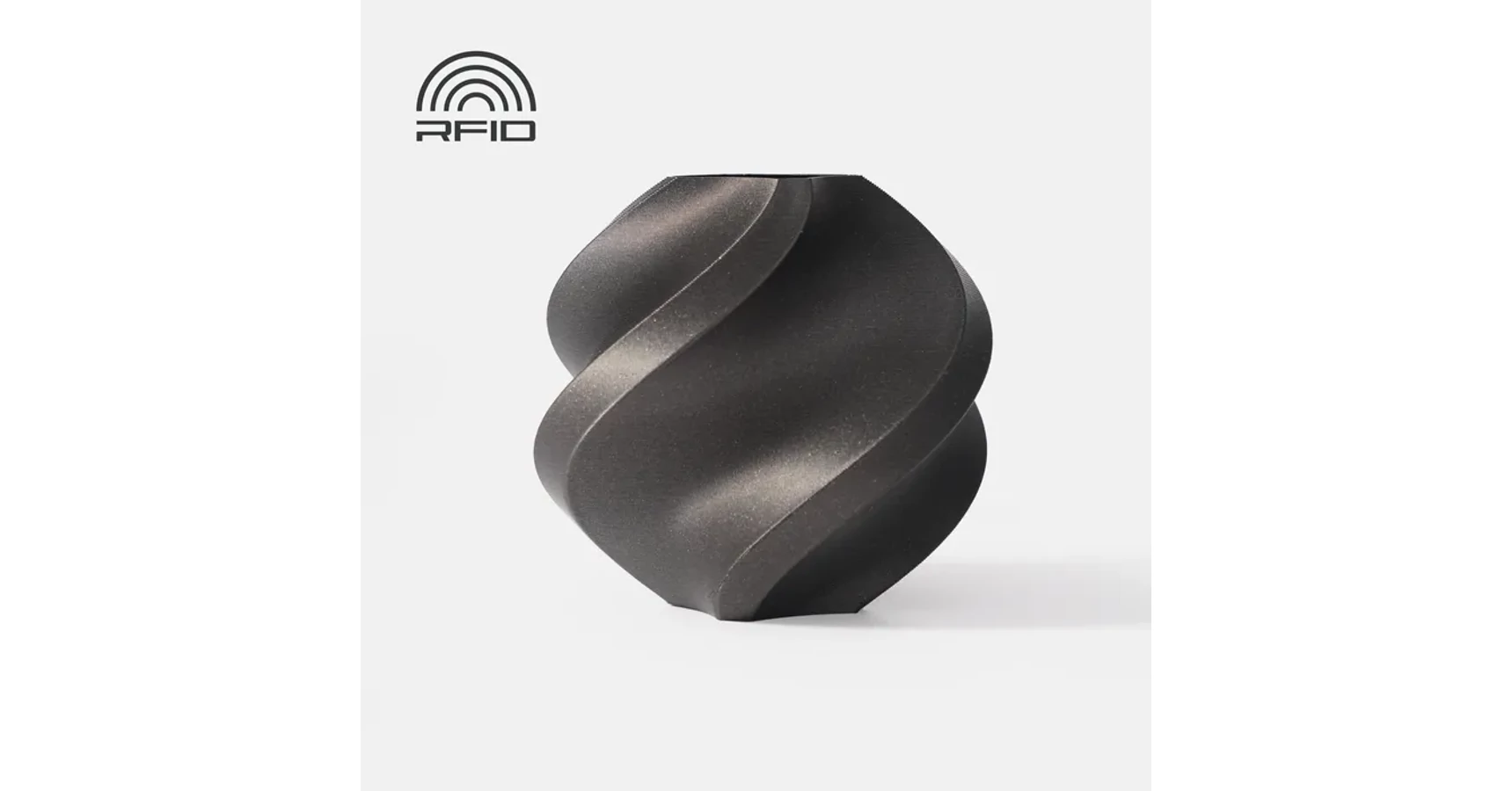 Bambu Lab PLA Metal - Iron Gray Metallic, Tekercs , 1.75mm, 1kg